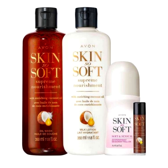 Skin So Soft | Bath & Body | Exclusive Skin So Soft 4piece Body Care ...